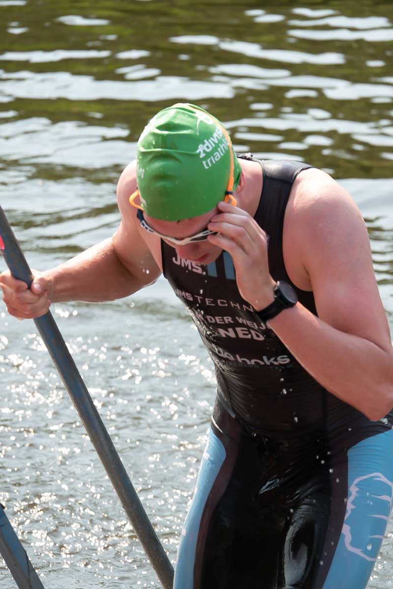 Timo van der Weijden in eigen dorp aan start NK Triathlon OD ...